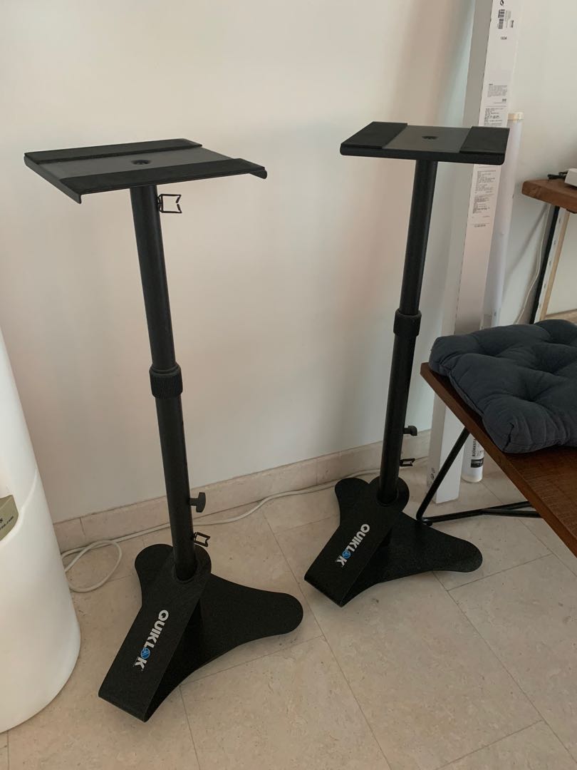 Quik Lok BS402 Nearfield Monitor Speaker Stand x2 (Pick Up only), Audio ...