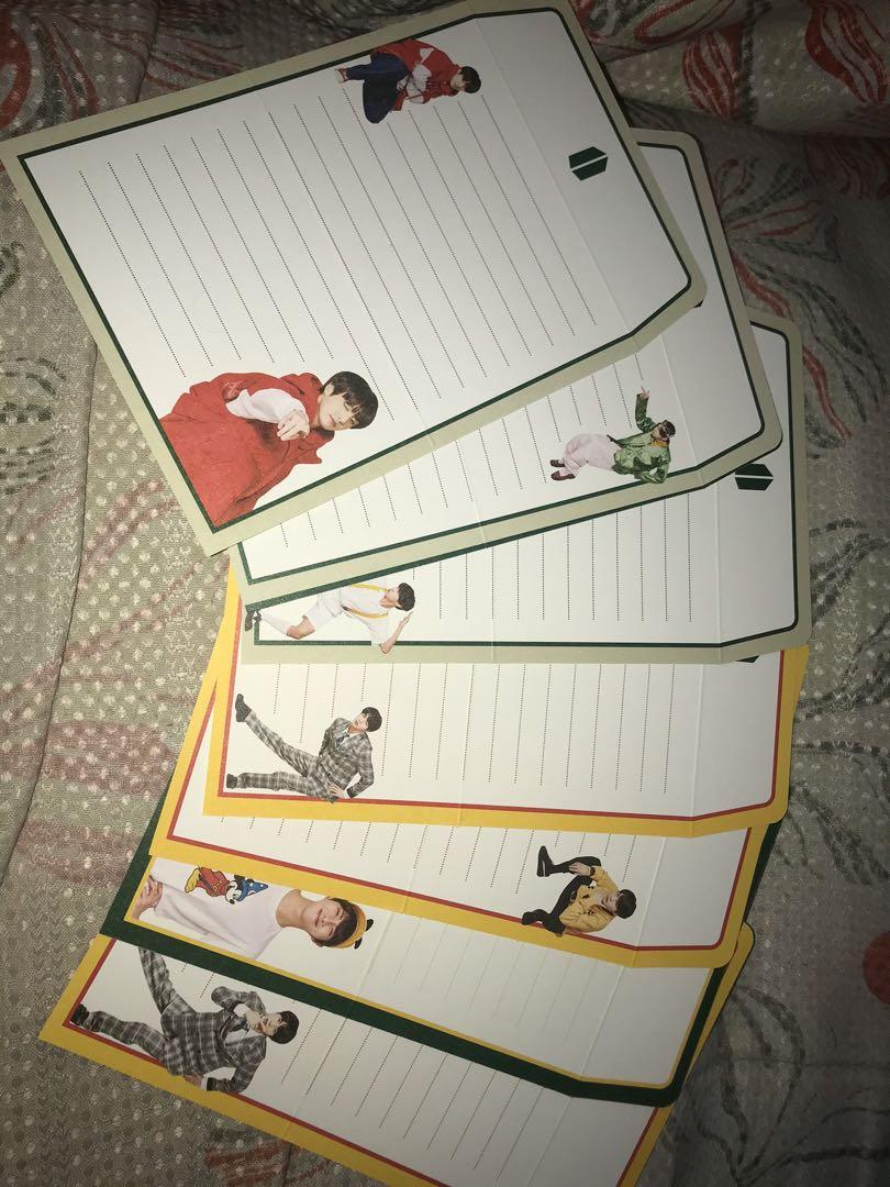 RARE/LIMITED BTS Letter Envelope 5th ARMY KIT, Hobbies & Toys ...