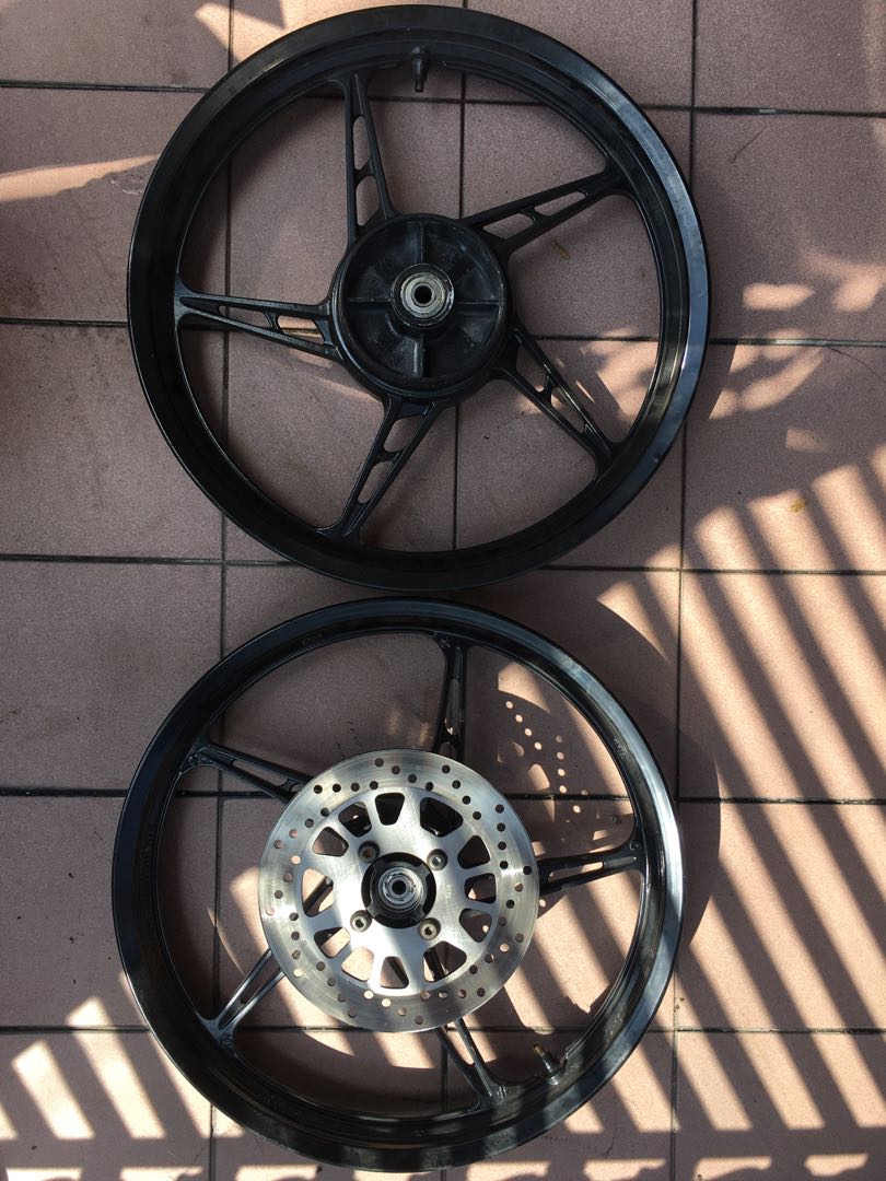 Rim Original Yamaha LC, Motorbikes on Carousell