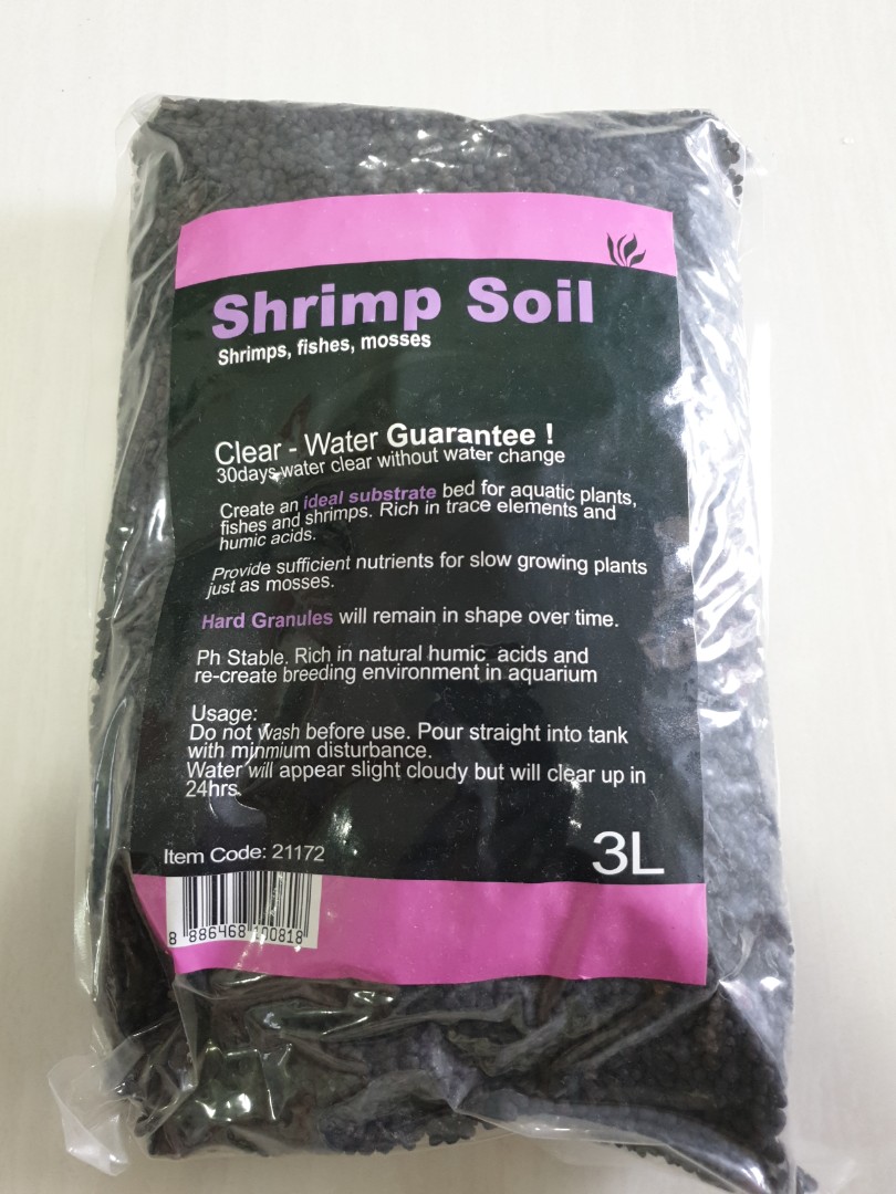 Shrimp soil 3L, Furniture & Home Living, Gardening, Plants & Seeds on ...