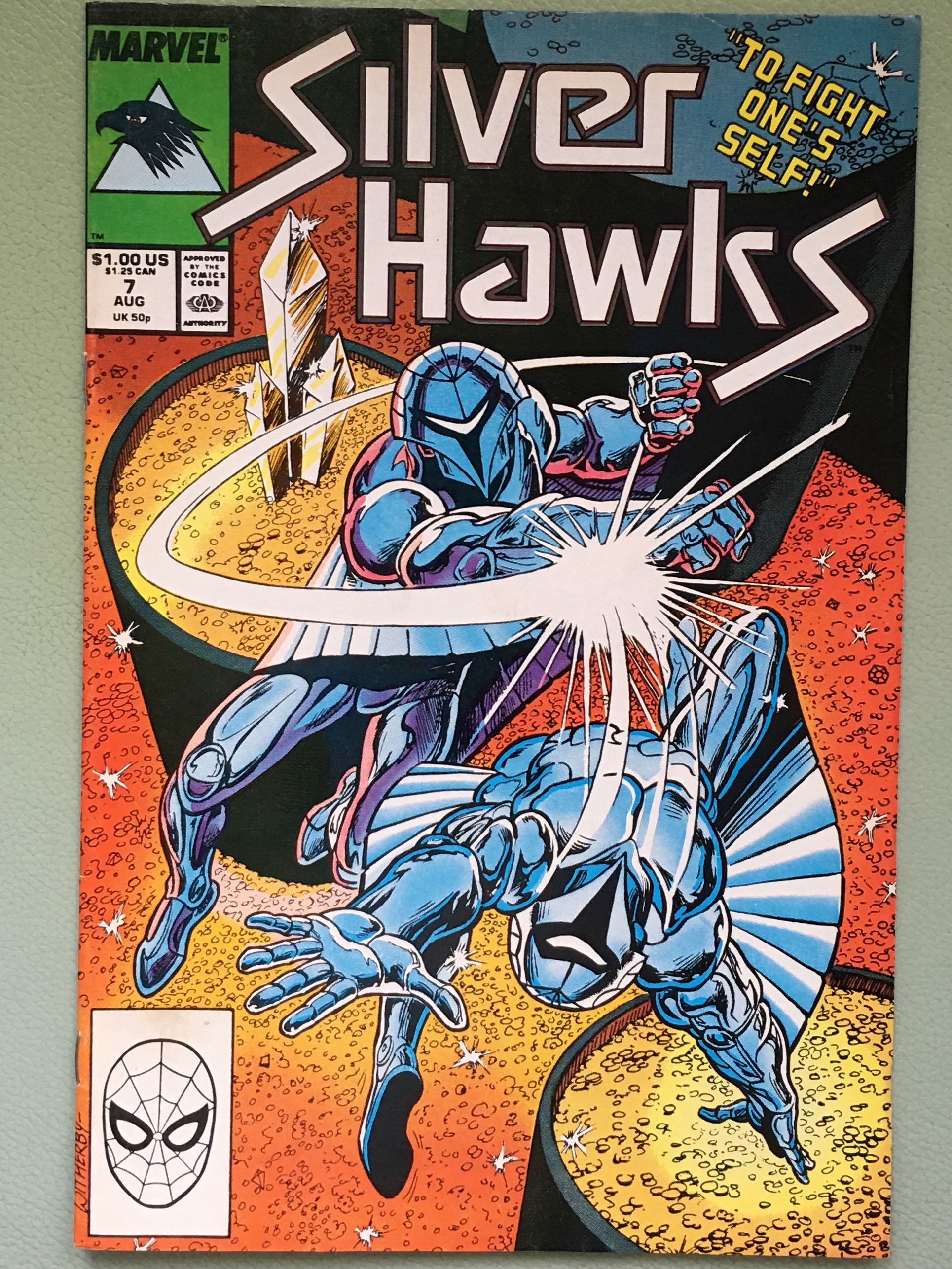 SILVER HAWKS #7, TV Cartoon Tie-in, Marvel Comics, Hobbies & Toys ...