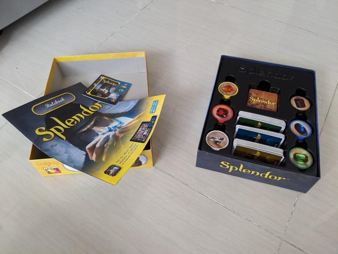 Splendor Board Game, Hobbies & Toys, Toys & Games on Carousell