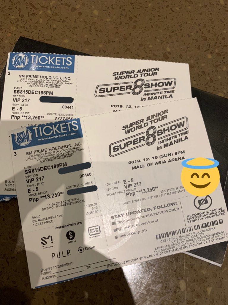 Super Show 8 Manila - VIP SEATED DISCOUNTED, Tickets & Vouchers, Event ...