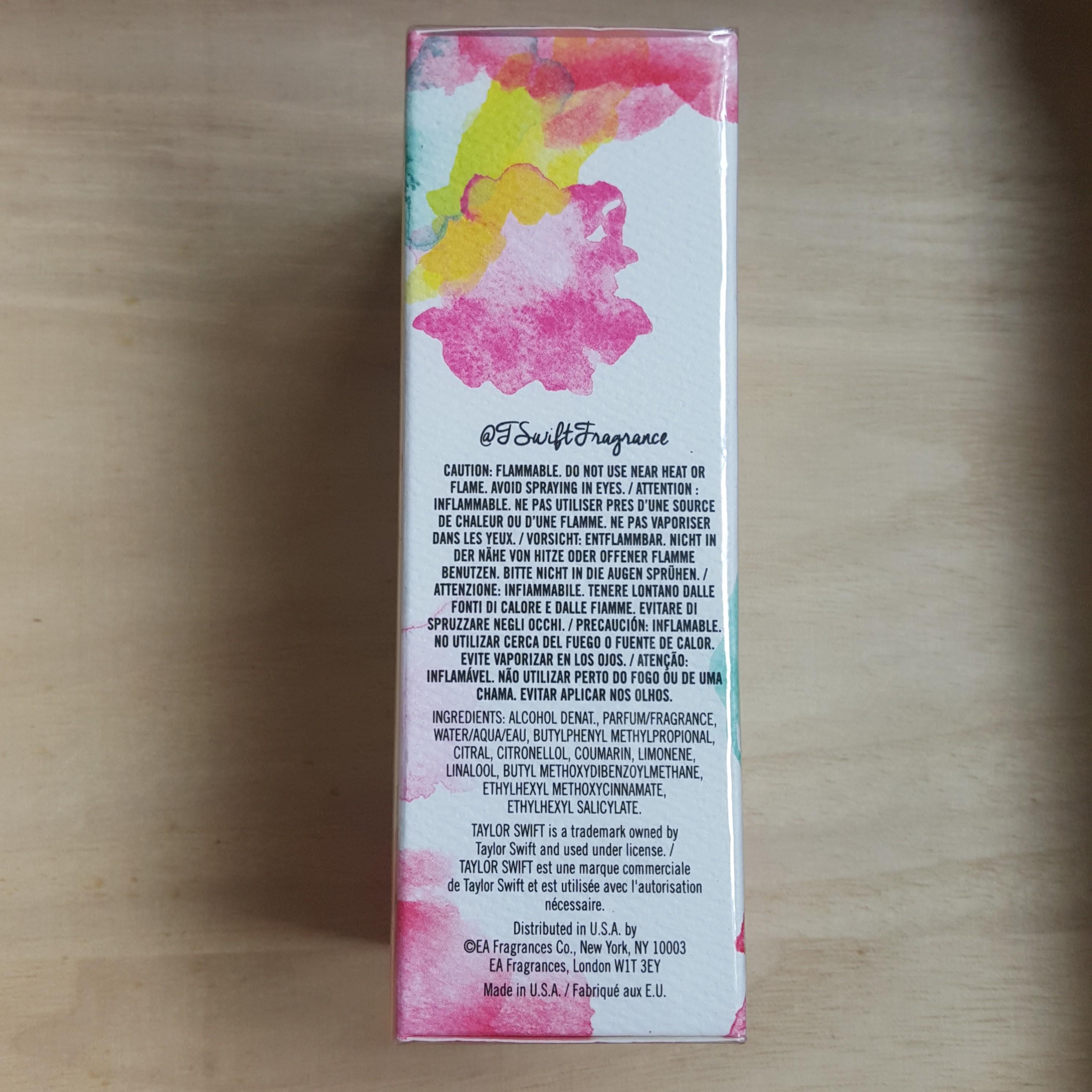 Taylor Swift Incredible Things Perfume - 50ml, Beauty & Personal Care ...