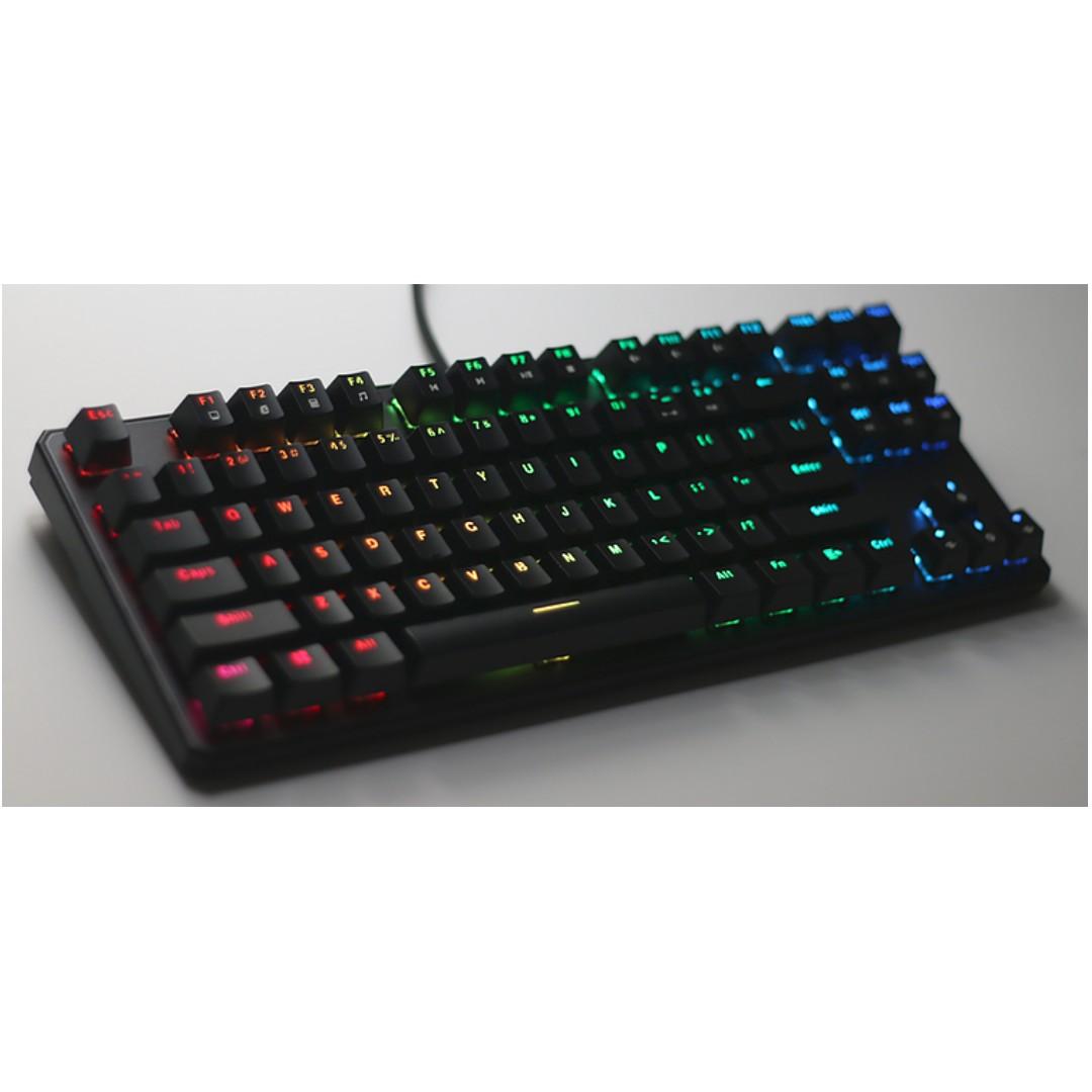 Tecware Phantom 87 RGB 87 TKL Tenkeyless Mechanical Keyboard, Outemu ...