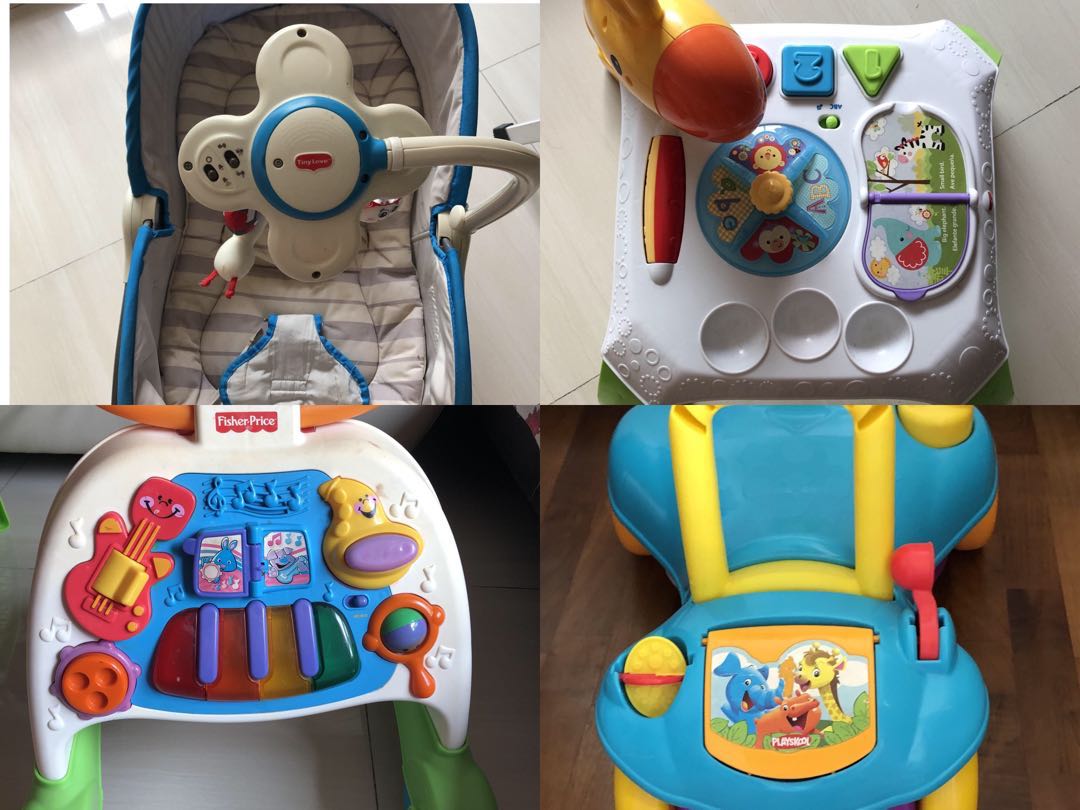 Toys and baby walker, Babies & Kids, Infant Playtime on Carousell