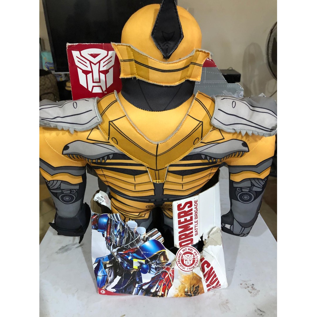 Transformers Battle Brigade Plush Toy - Grimlock, Babies & Kids, Infant ...