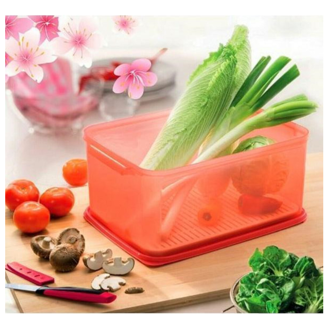 Tupperware Jumbo Modular Keeper 15L (with Grid ), Furniture & Home ...