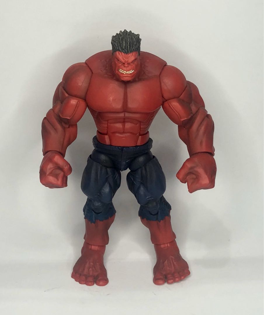 Very RARE Marvel Legends BAF Red Hulk Authentic, Hobbies & Toys, Toys ...