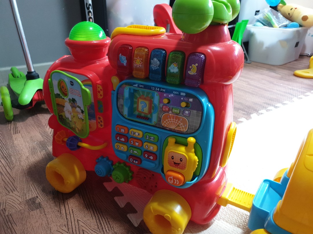 Vtech train walker, Babies & Kids, Infant Playtime on Carousell