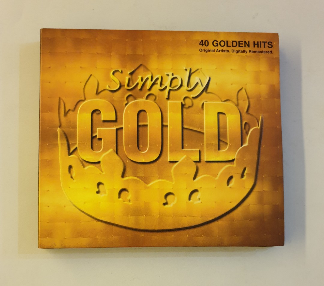 Simply Gold - A 2CD Compilation Album, Hobbies & Toys, Music & Media ...