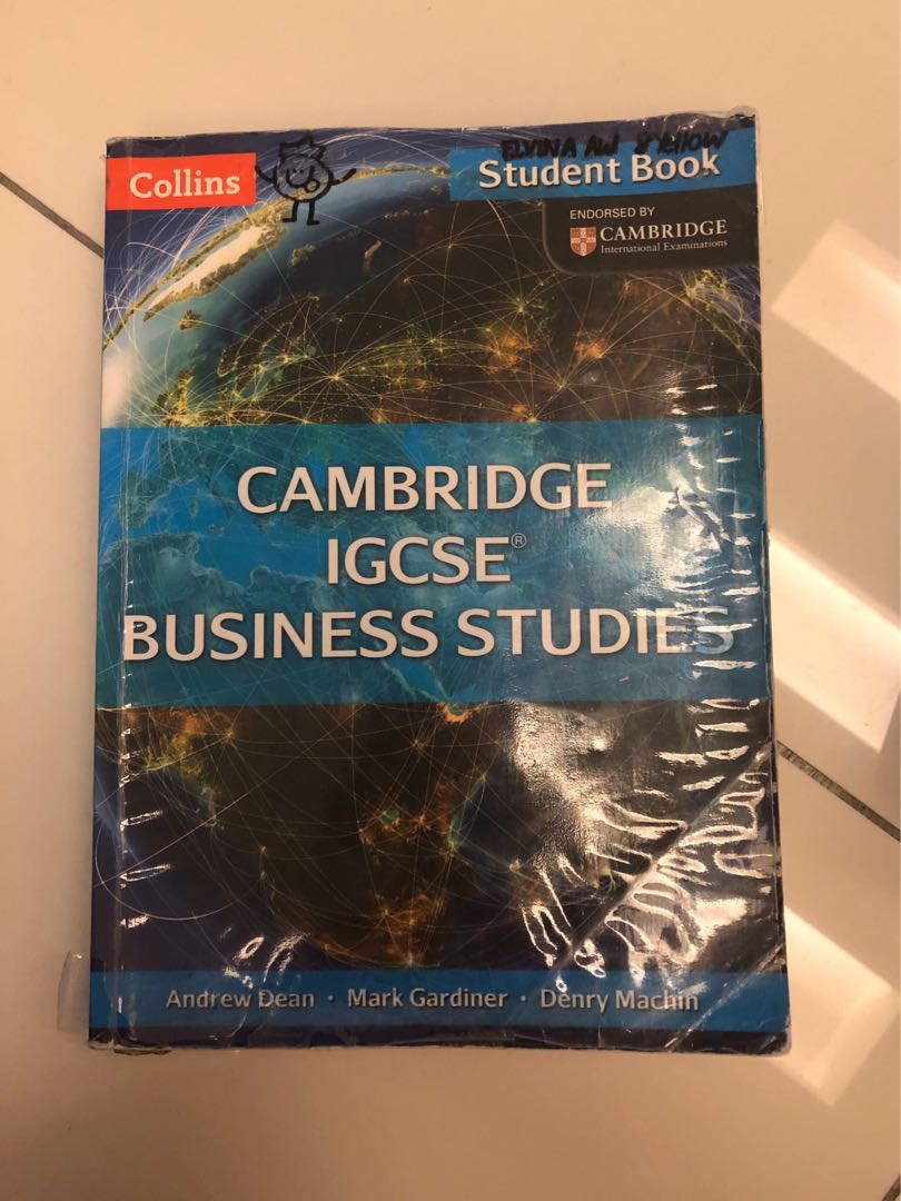 [WTS] Cambridge IGSCE Business Studies [+Student Book], Hobbies & Toys ...