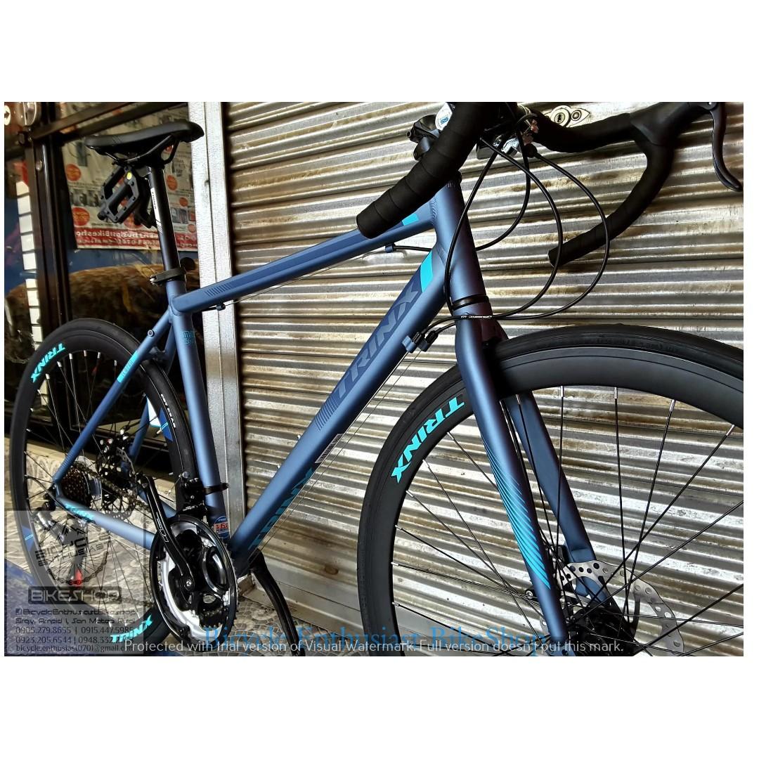 2020 Trinx Tempo 1.1 Road Bike Dual Disc Brakes RoadBike 700C, Sports ...