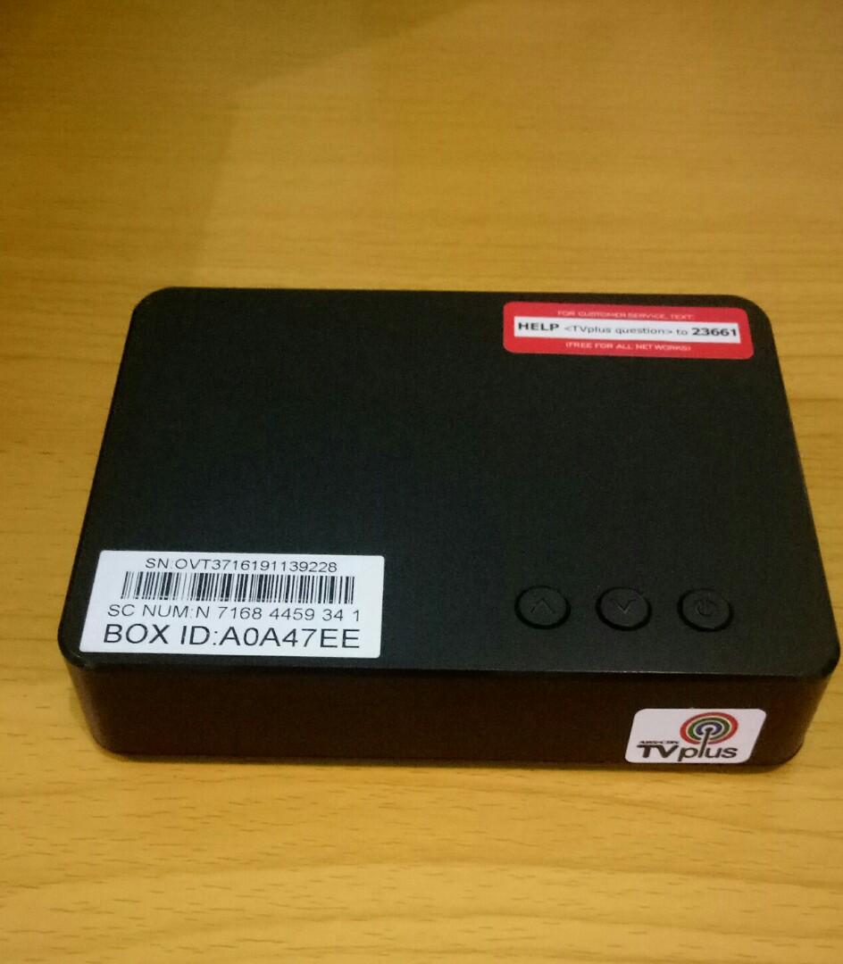 ABS-CBN TV PLUS BOX, TV & Home Appliances, TV & Entertainment, Media ...