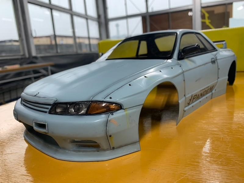 Addiction RC Nissan Skyline R32 GT-R PANDEM Clear Body Set, Hobbies ...