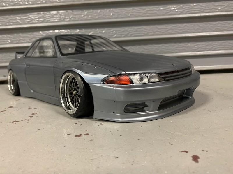 Addiction RC Nissan Skyline R32 GT-R PANDEM Clear Body Set, Hobbies ...