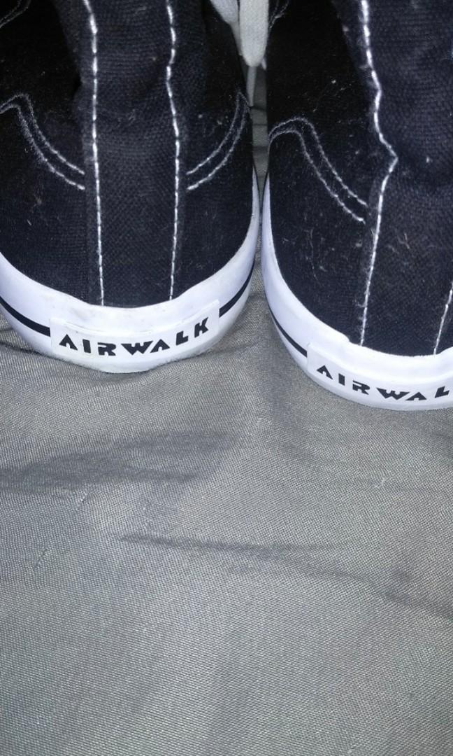 Airwalk black highcut shoes, Women's Fashion, Footwear, Sneakers on ...