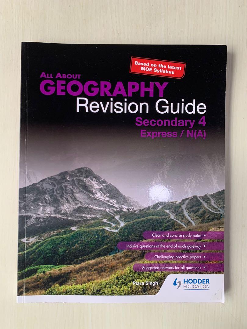 All about geography revision guide[secondary 3/4], Hobbies & Toys ...