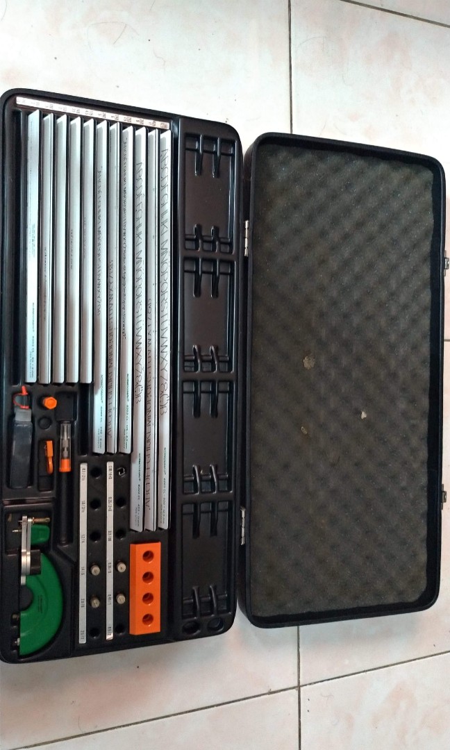 Architectural Lettering Set (NORMOGRAPH), Hobbies & Toys, Stationary ...