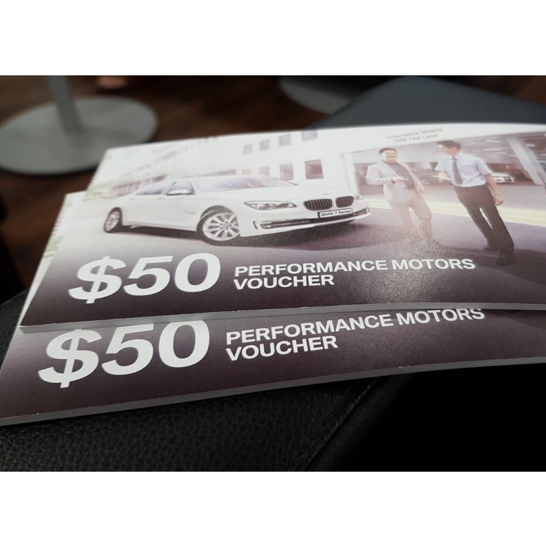 BMW Performance Motor Voucher - $1500 worth, Tickets & Vouchers ...