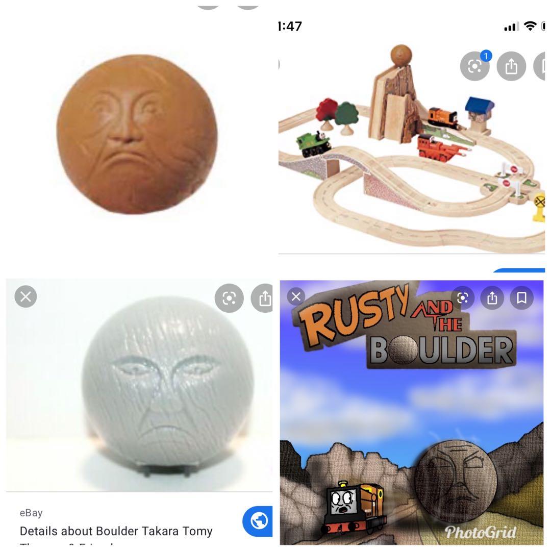 BOULDER Thomas and Friends (very tiny), Hobbies & Toys, Toys & Games on ...