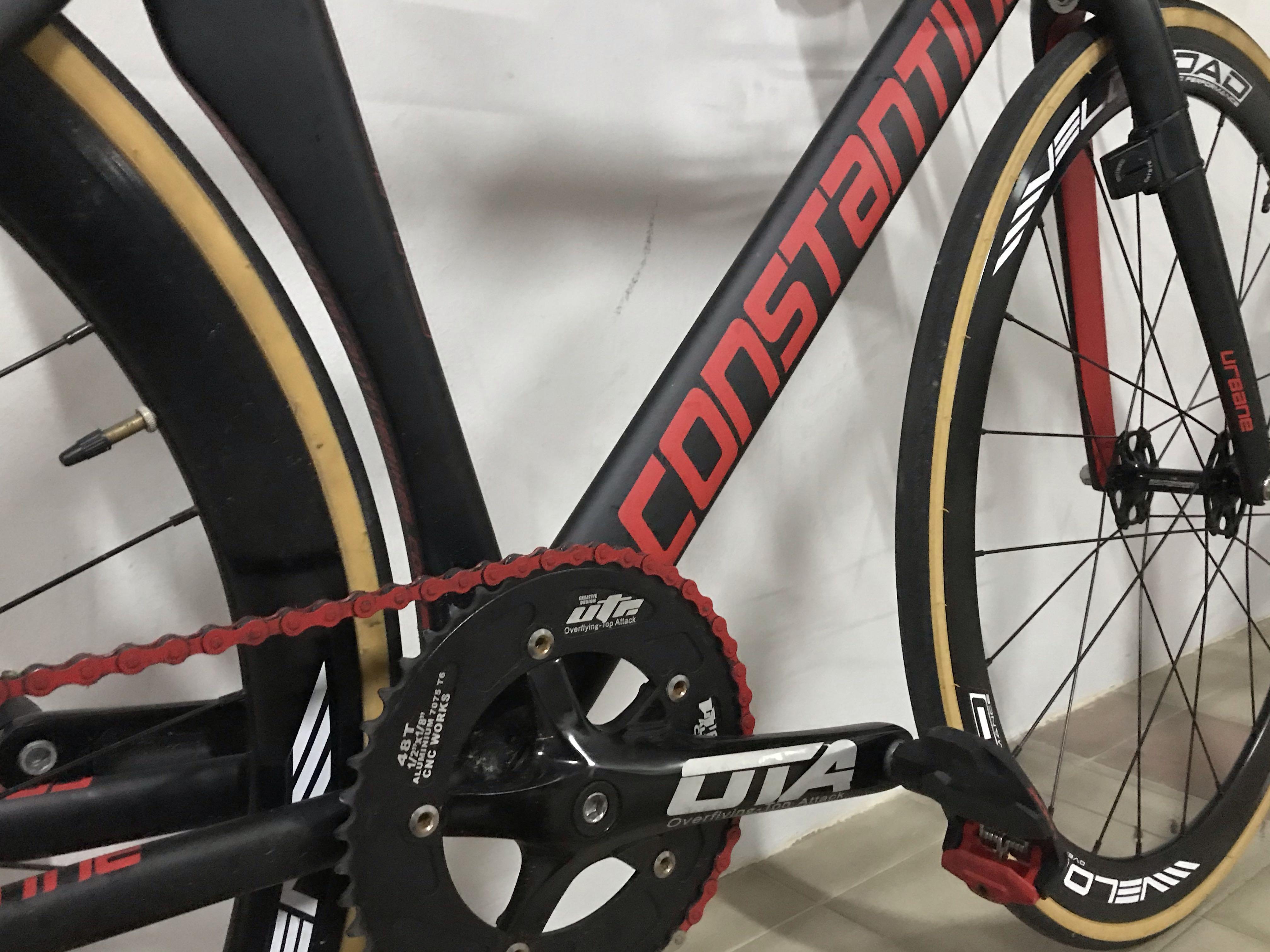 Constantine urbane fixie full bike, Sports Equipment, Bicycles & Parts ...