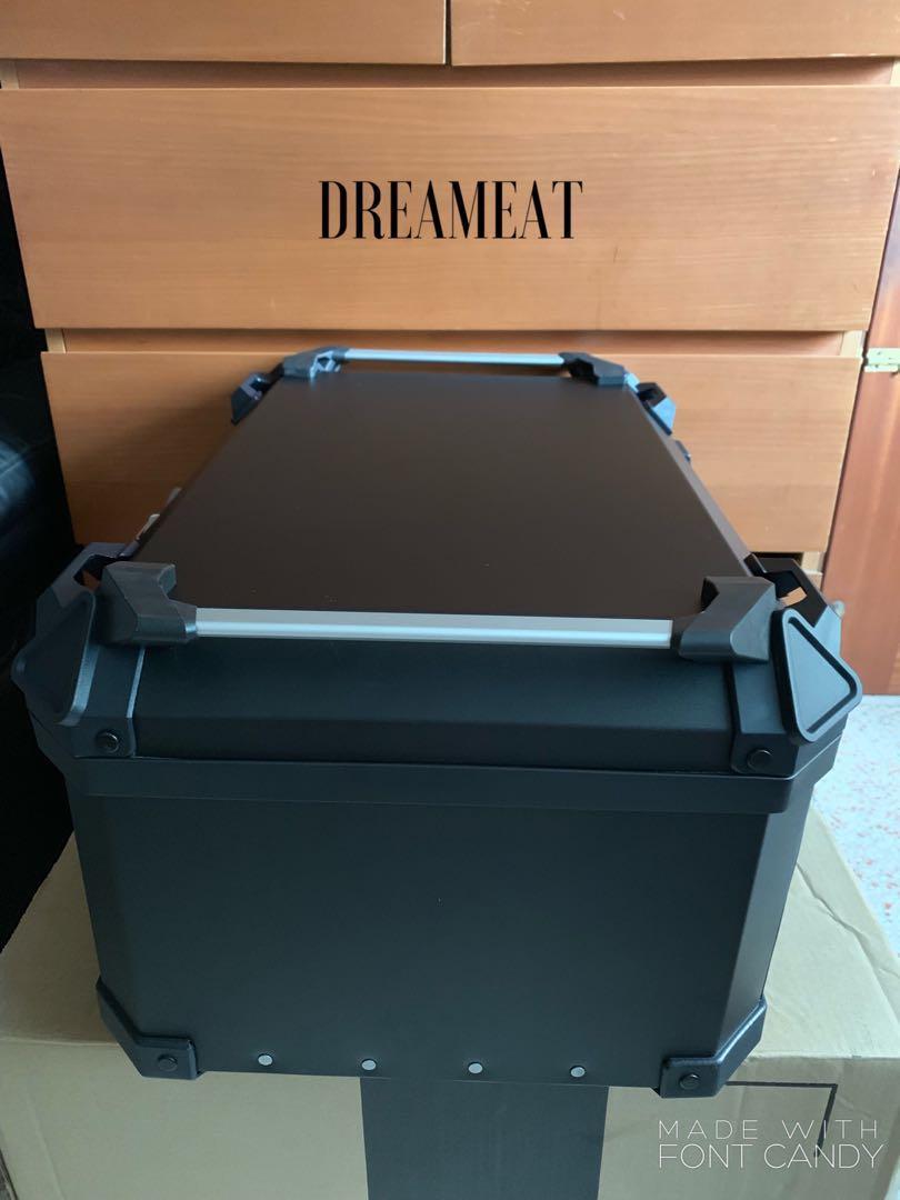 COOCASE X3 60L PREMIUM BLACK ALUMINIUM TOP CASE(LATEST VERSION)(FREE ...