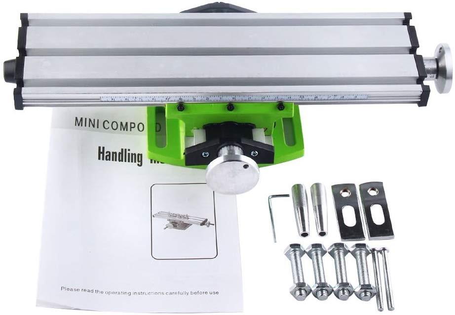 DIY Multifunction Mini Compound Bench Precision Cross Table Sliding ...