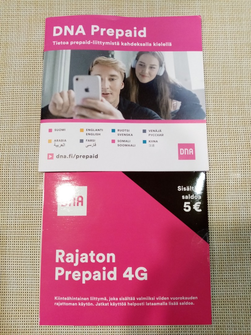 DNA Sim card for use in Finland, Mobile Phones & Gadgets, Mobile ...