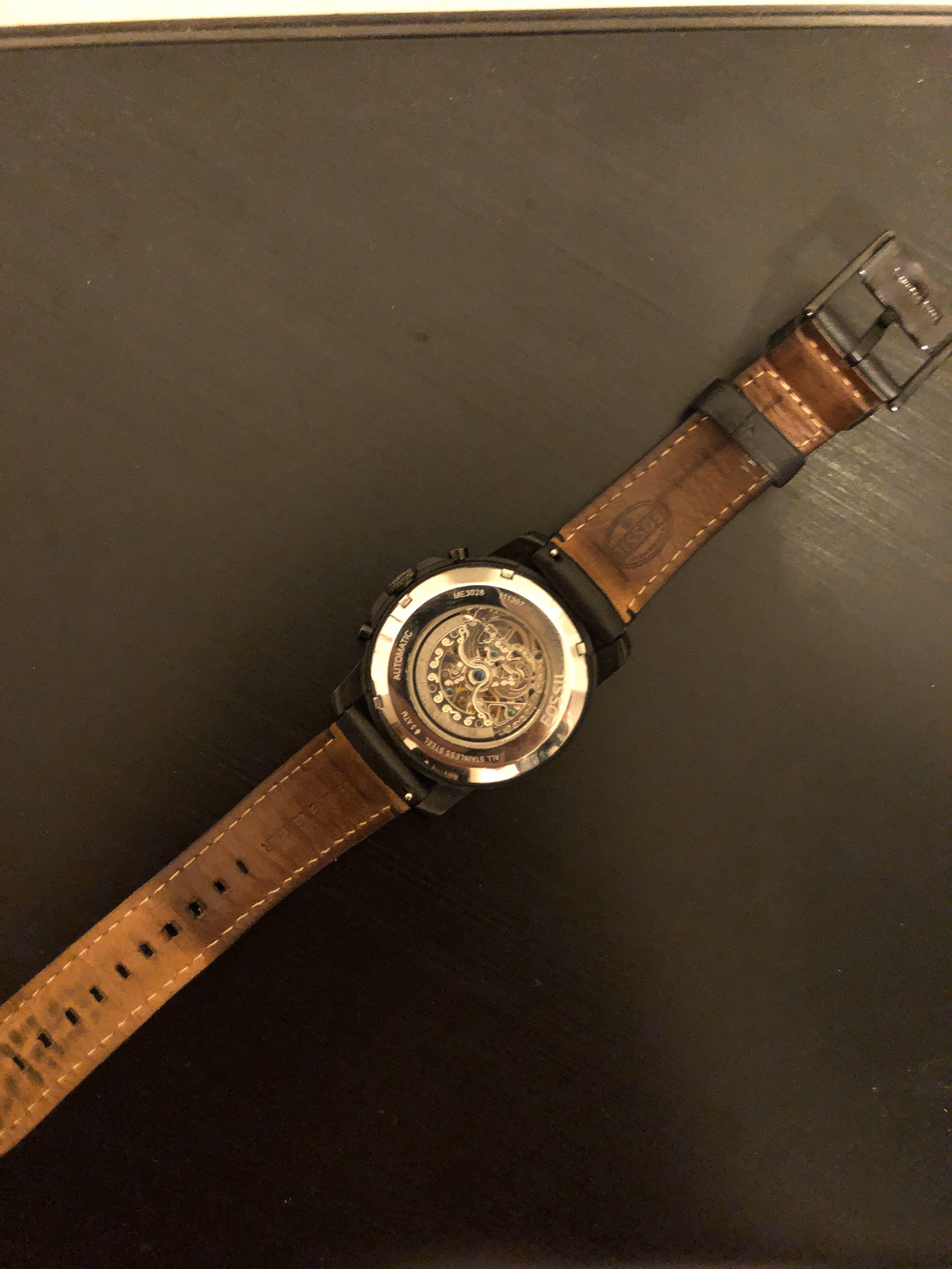 Fossil ME3028 Mechanical Watch, Mobile Phones & Gadgets, Wearables ...