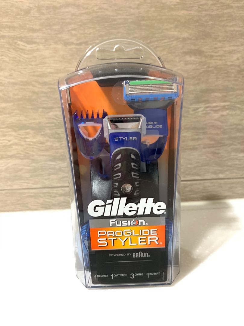 Gillette Fusion Proglide Styler 3-in-1 set, Beauty & Personal Care, Men ...