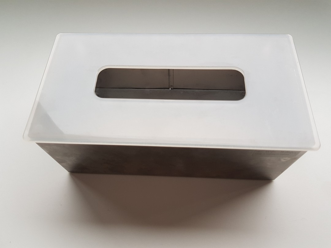 IKEA stainless steel tissue box, Furniture & Home Living, Home ...