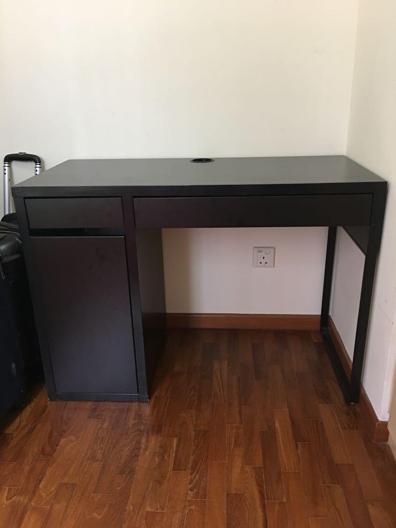 Ikea Study Table and Rotating Chair, Furniture & Home Living, Furniture ...