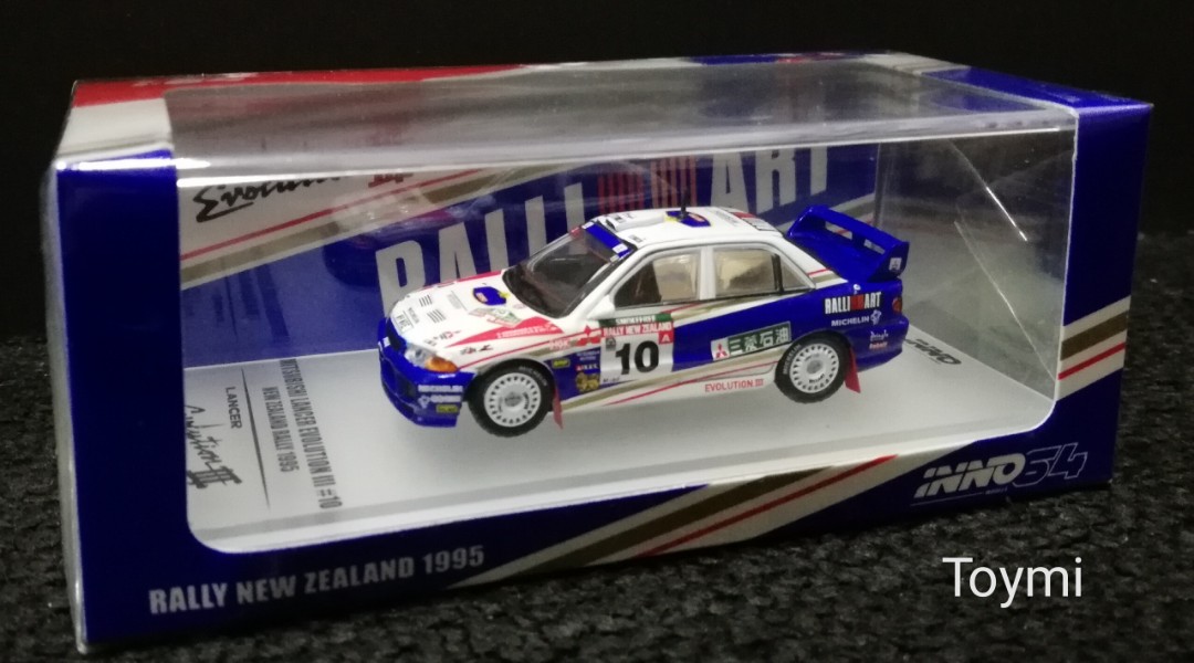 Inno model 1/64 Mitsubishi Lancer Evolution 3 Rothman New Zealand ...