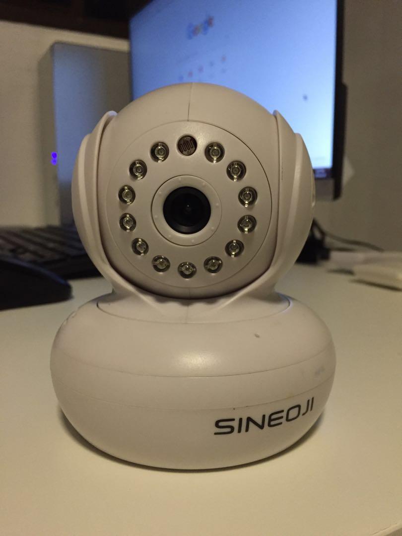 IP Camera CCTV Sineoji PT325IP, Furniture & Home Living, Security ...