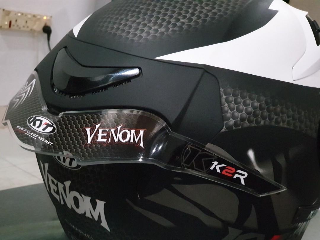 Kyt full face venom ..Original Limited edition Marvel Venom ...