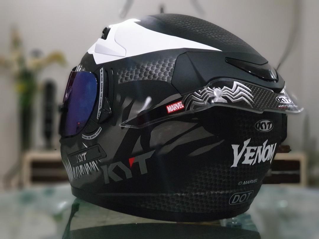 Kyt full face venom ..Original Limited edition Marvel Venom ...