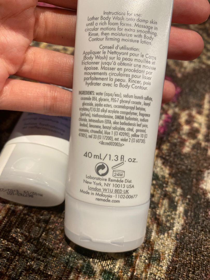 Laboratoire Remede Body Contour + Body Wash Duo, Beauty & Personal Care ...