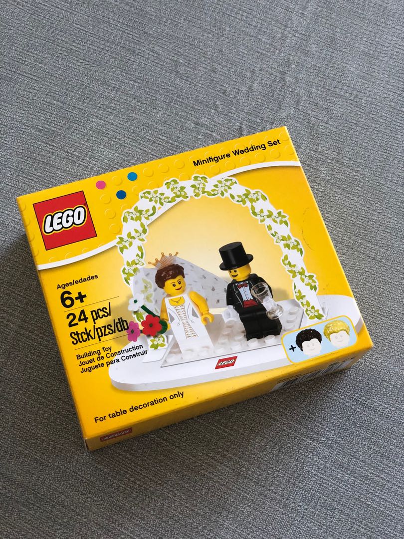 LEGO Minifig Wedding Set, Hobbies & Toys, Toys & Games on Carousell