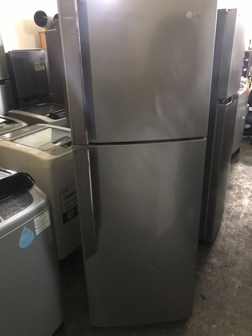 LG 321l 2 doors fridge / refrigerator, TV & Home Appliances, Kitchen ...