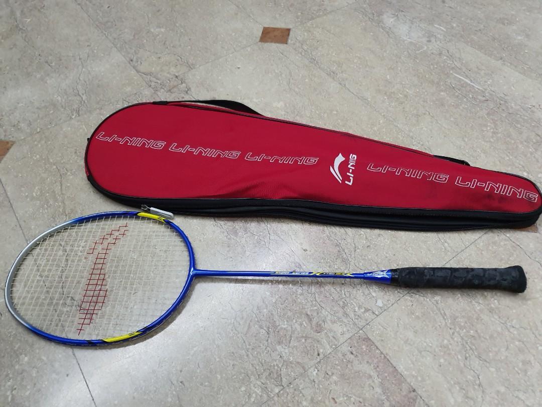 Li Ning Super Series SS98 Badminton Racquet, Sports Equipment, Sports ...