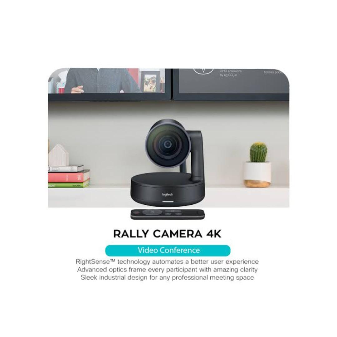 Logitech Rally Ultra HD PTZ Camera for Meeting Rooms, Computers & Tech ...