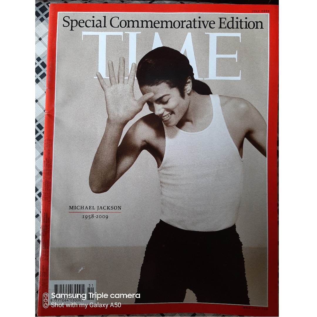 Michael Jackson - Time Magazine Special Edition Commemorative Issue ...