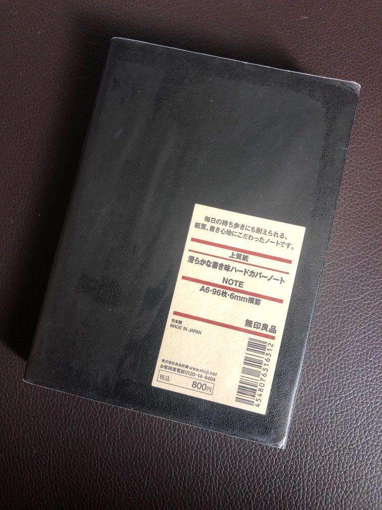 Muji A6 notebook, Hobbies & Toys, Stationary & Craft, Other Stationery ...