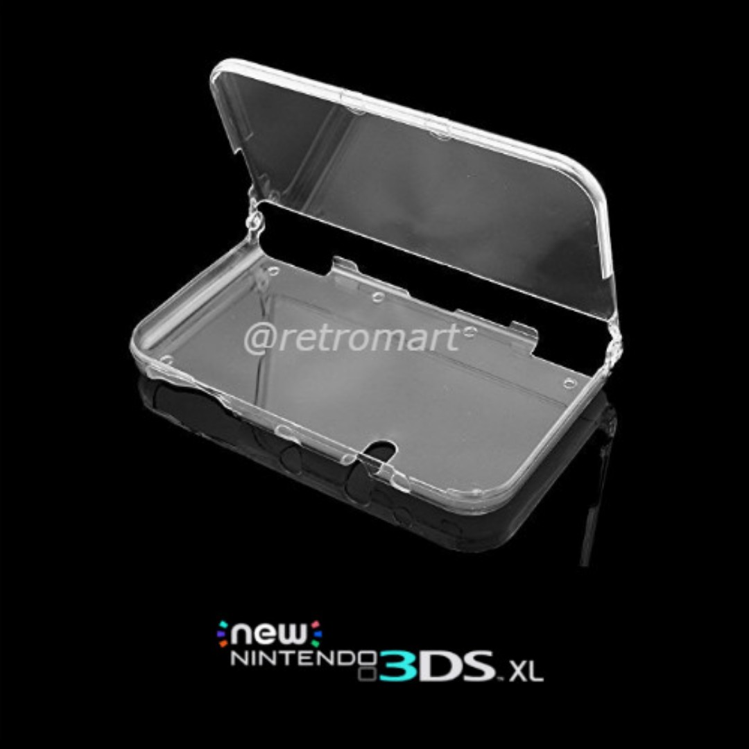 "new" & "old" 3DS XL Transparent Hard Crystal Case, Video Gaming ...