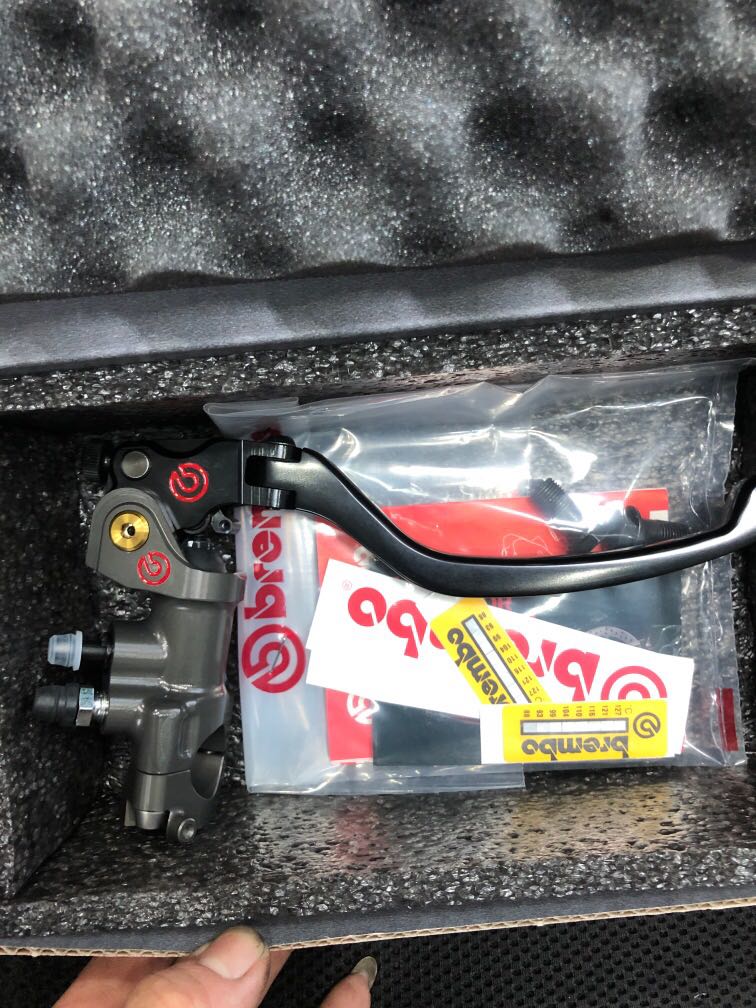 New Brembo brake master cylinder Gp billet radial, Motorcycles ...