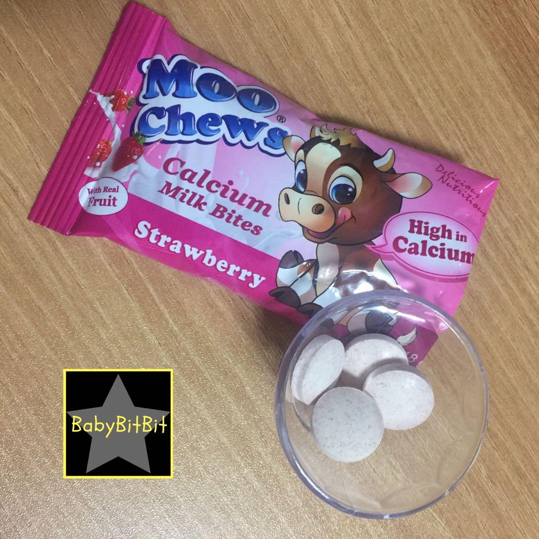 New Zealand Moo Chews calcium milk Bites, 嘢食 & 嘢飲, 包裝食品 - Carousell