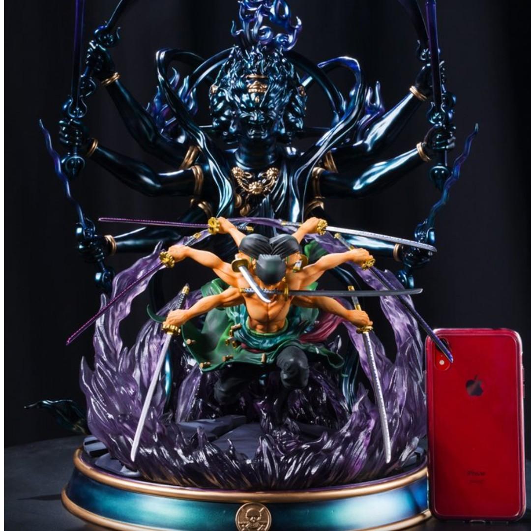 One Piece - Daruma Design - Kyutoryu Asura Roronoa Zoro Resin Statue ...