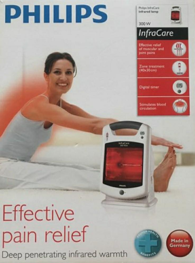 Philips InfraCare Infrared Lamp 300w, Health & Nutrition, Thermometers ...