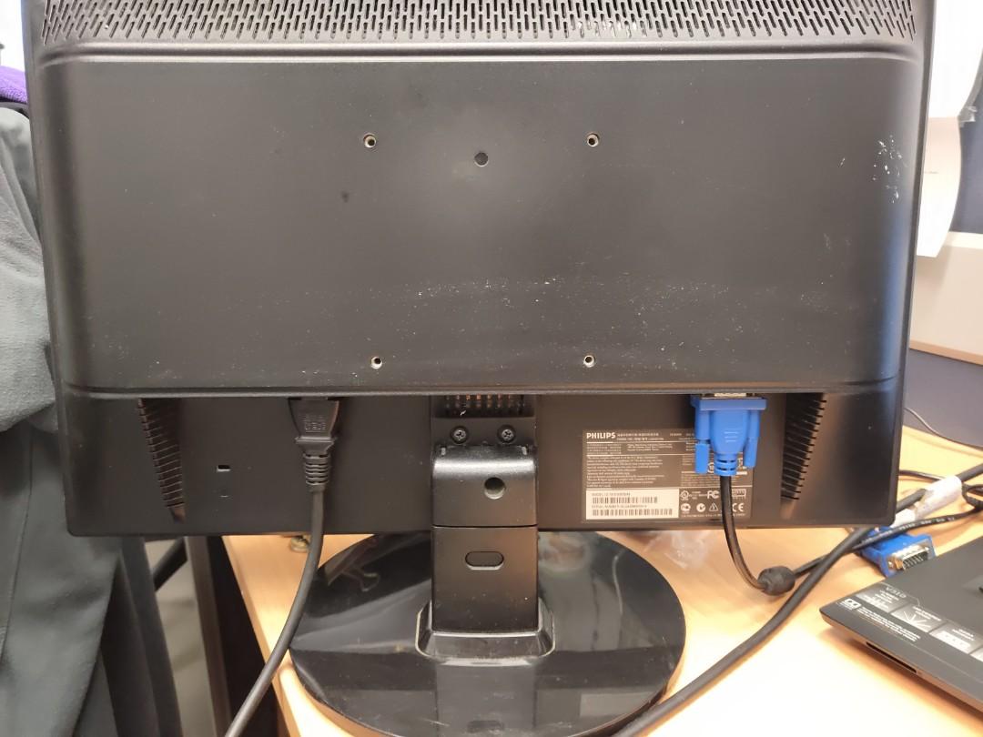 Philips Monitor VGA port only., Computers & Tech, Parts & Accessories ...